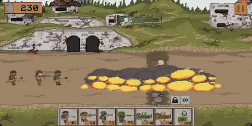 War Troops 1917 - Trench Warfare Army Games online game with UptoPlay
