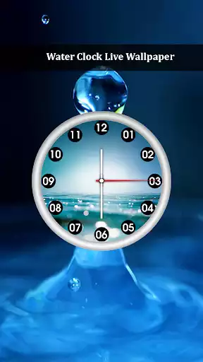 Water Clock Livewallpaper online game with UptoPlay