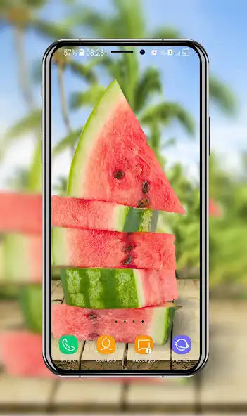 Watermelon Wallpaper 4k online game with UptoPlay