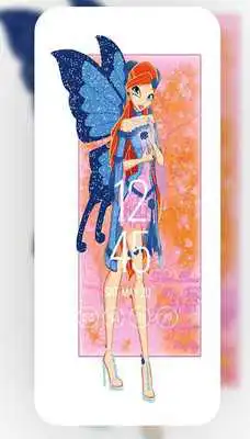 Winx club live wallpaper online game with UptoPlay