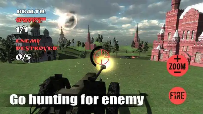 World of Artillery Simulator online game with UptoPlay