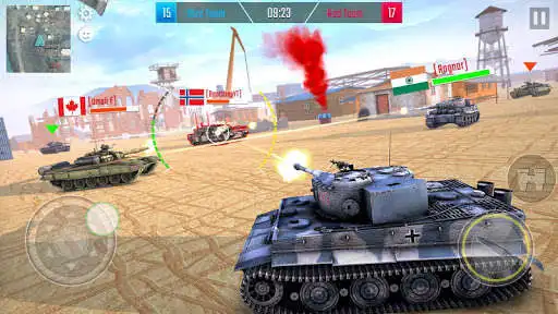 World Tanks War: Offline Games online game with UptoPlay