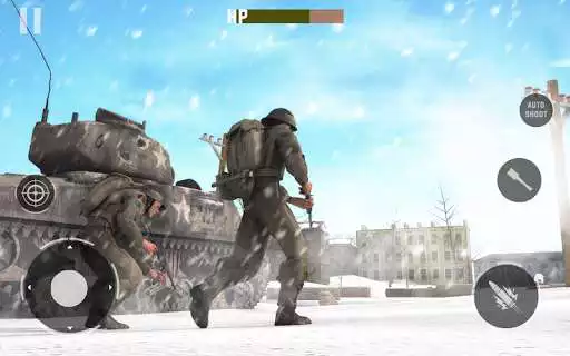 World War 2 Heroes Army: WW2 Battlefield Game online game with UptoPlay