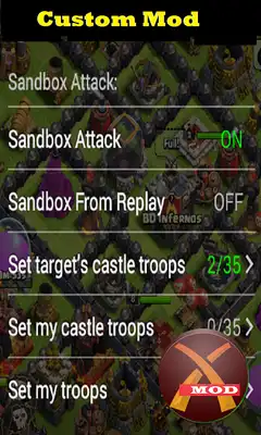 Xmod for Coc Base Layouts Pro online game with UptoPlay